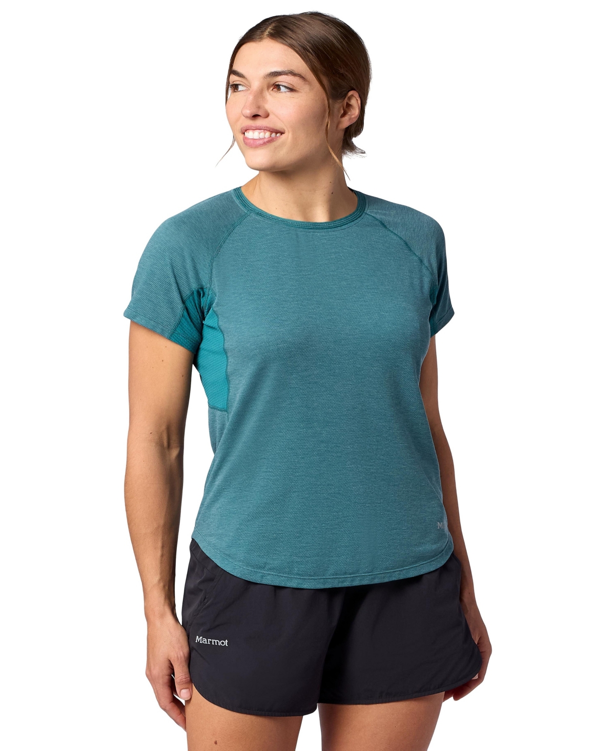 Click here for Marmot Womens Uptrail Short-Sleeve Top - Emerald B... prices