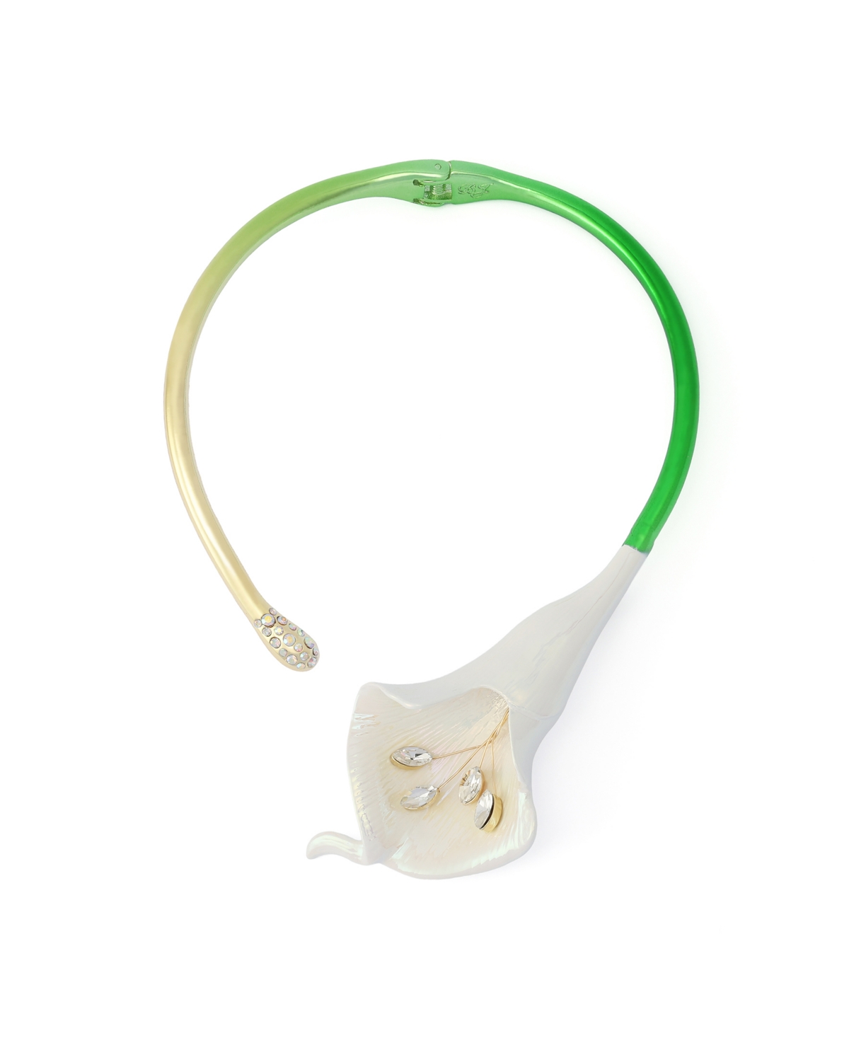 Click here for Betsey Johnson Faux Stone Betseys Bouquet Calla Li... prices