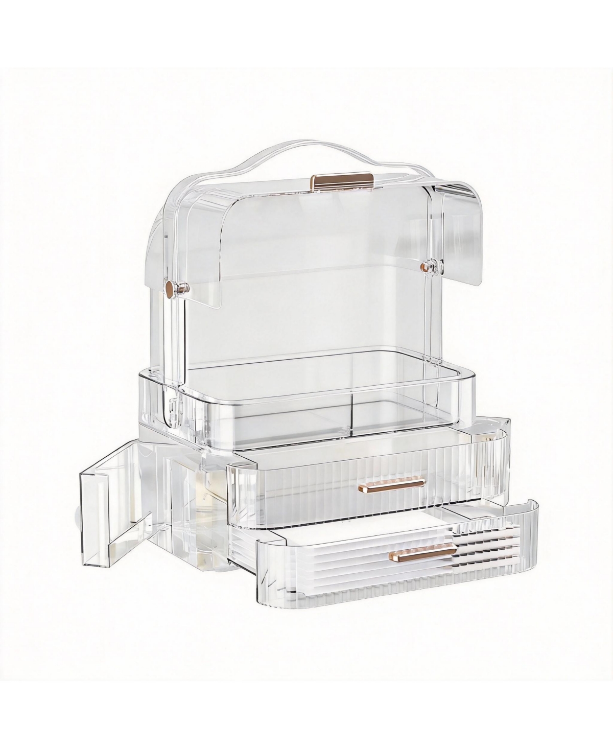 Click here for Yigii Cosmetics Organizer with Clear Lid  Drawers... prices