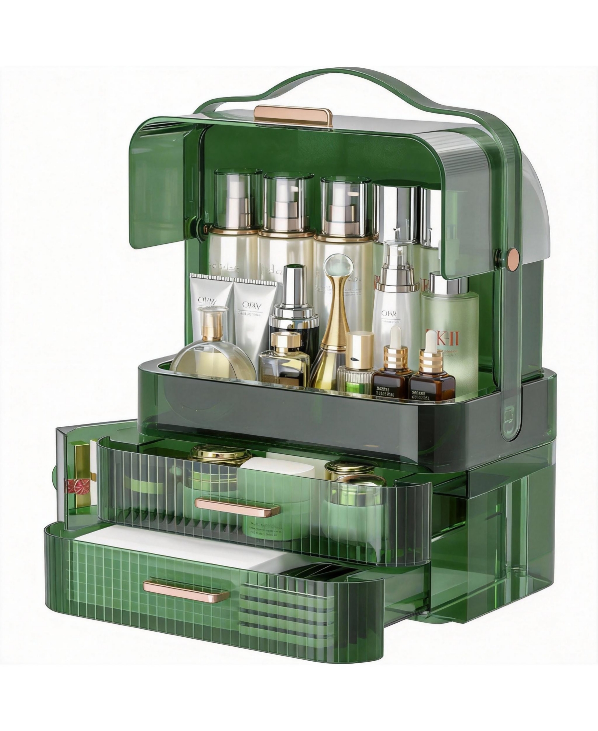 Click here for Yigii Cosmetics Organizer with Clear Lid  Drawers... prices