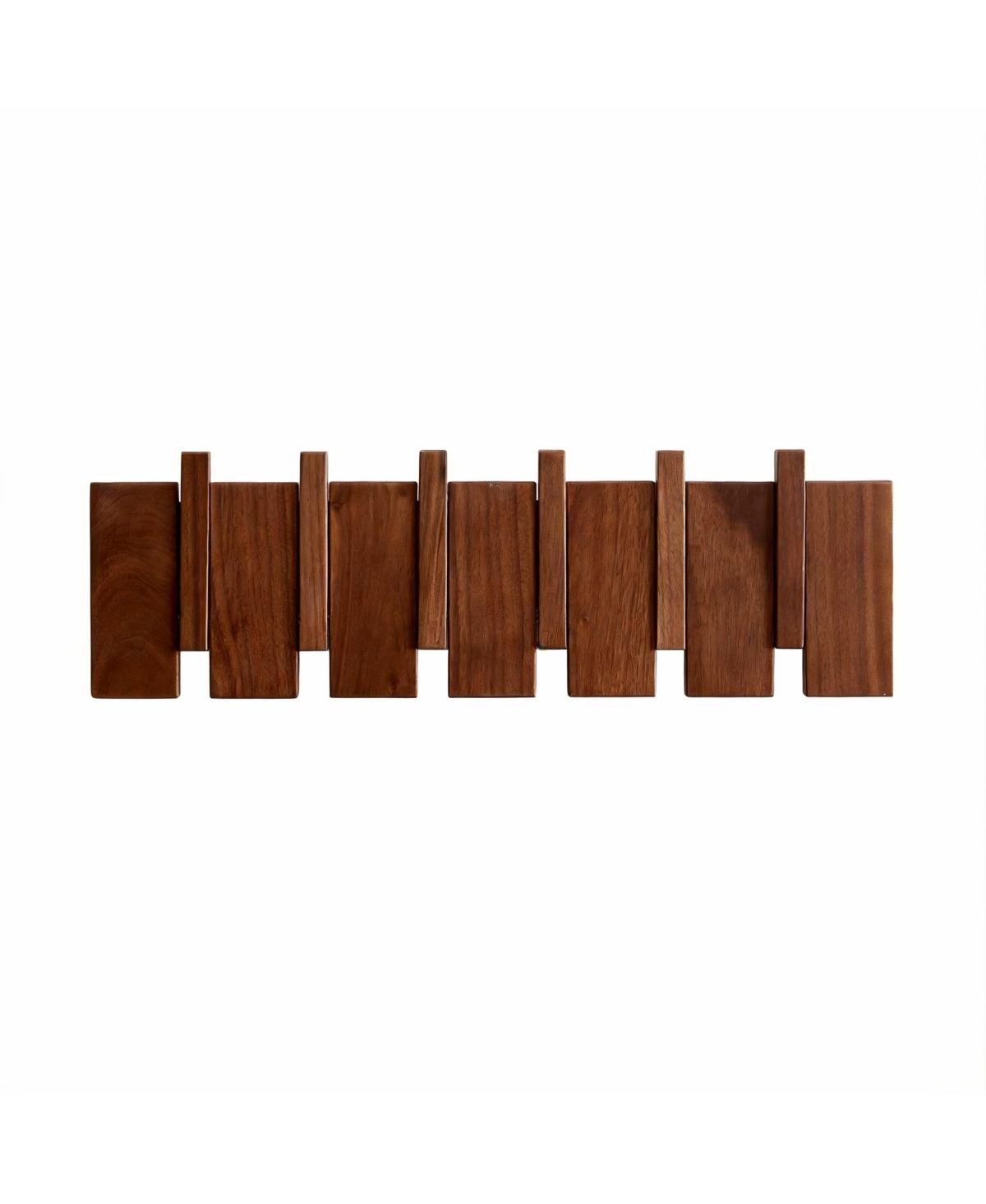 Click here for Yigii Wood Piano Key Style Wall Coat Rack with 6 H... prices