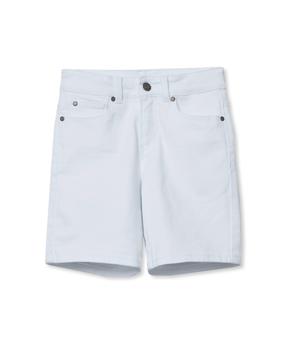 Click here for Lands End Little Boys Denim Shorts - White prices