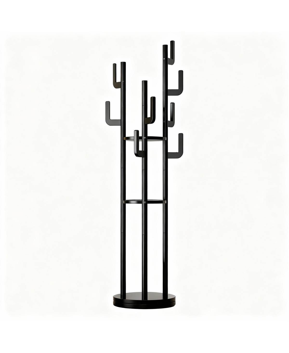 Click here for Yigii Rotating Solid Wood Coat Rack - 9 Hooks  3 S... prices