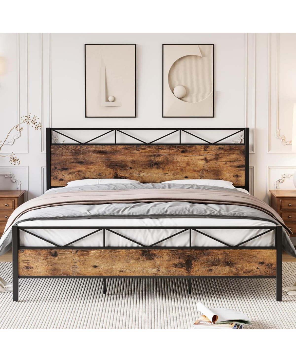 Click here for gaomon Heavy-Duty Platform Bed with 11" Under... prices