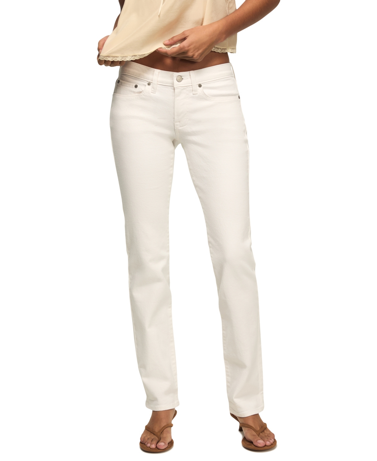 Click here for Lucky Brand Womens Mid Rise Sweet Straight Jeans -... prices