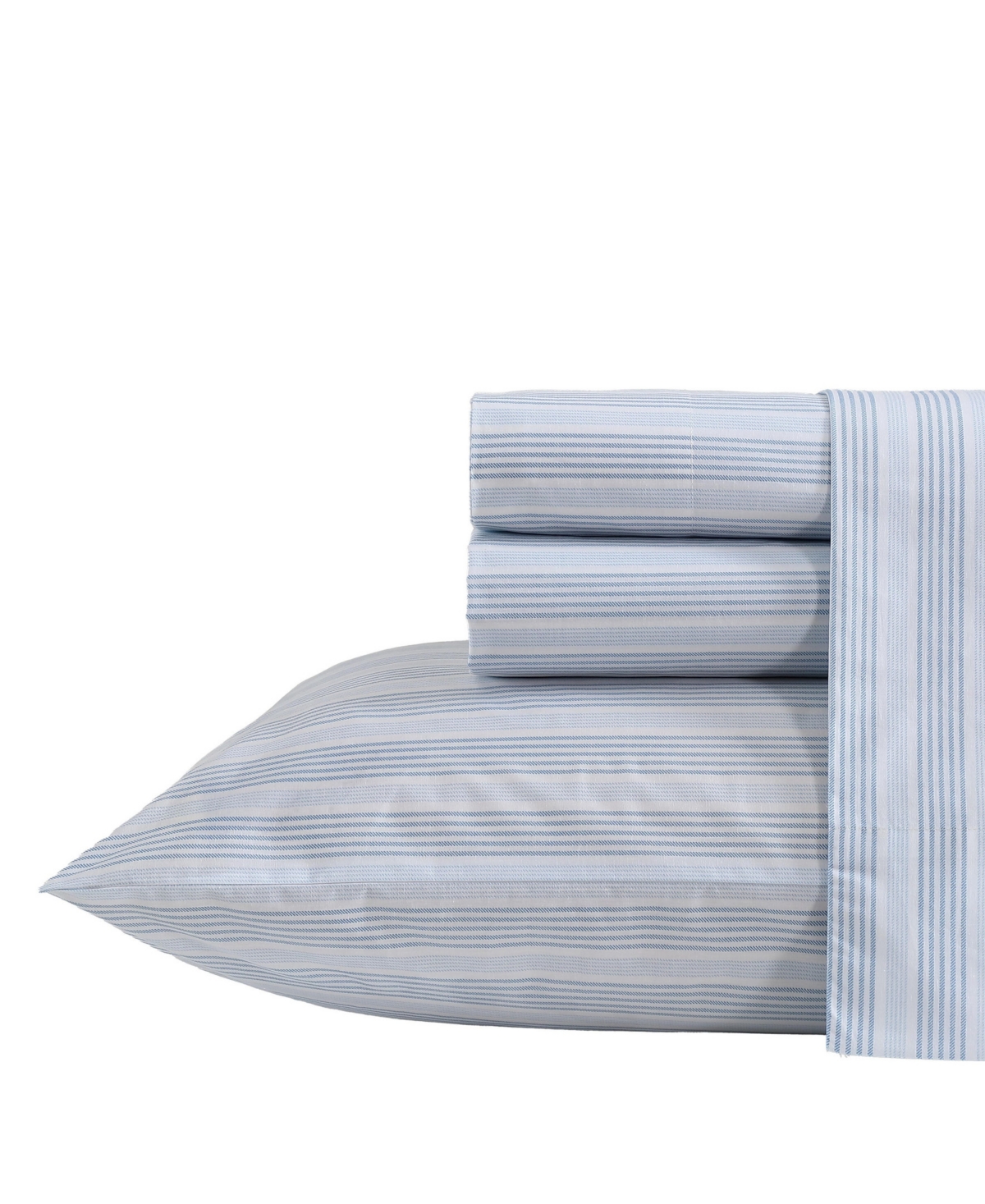 Click here for Nautica Tayleur Stripe 200-Thread Count Cotton Per... prices