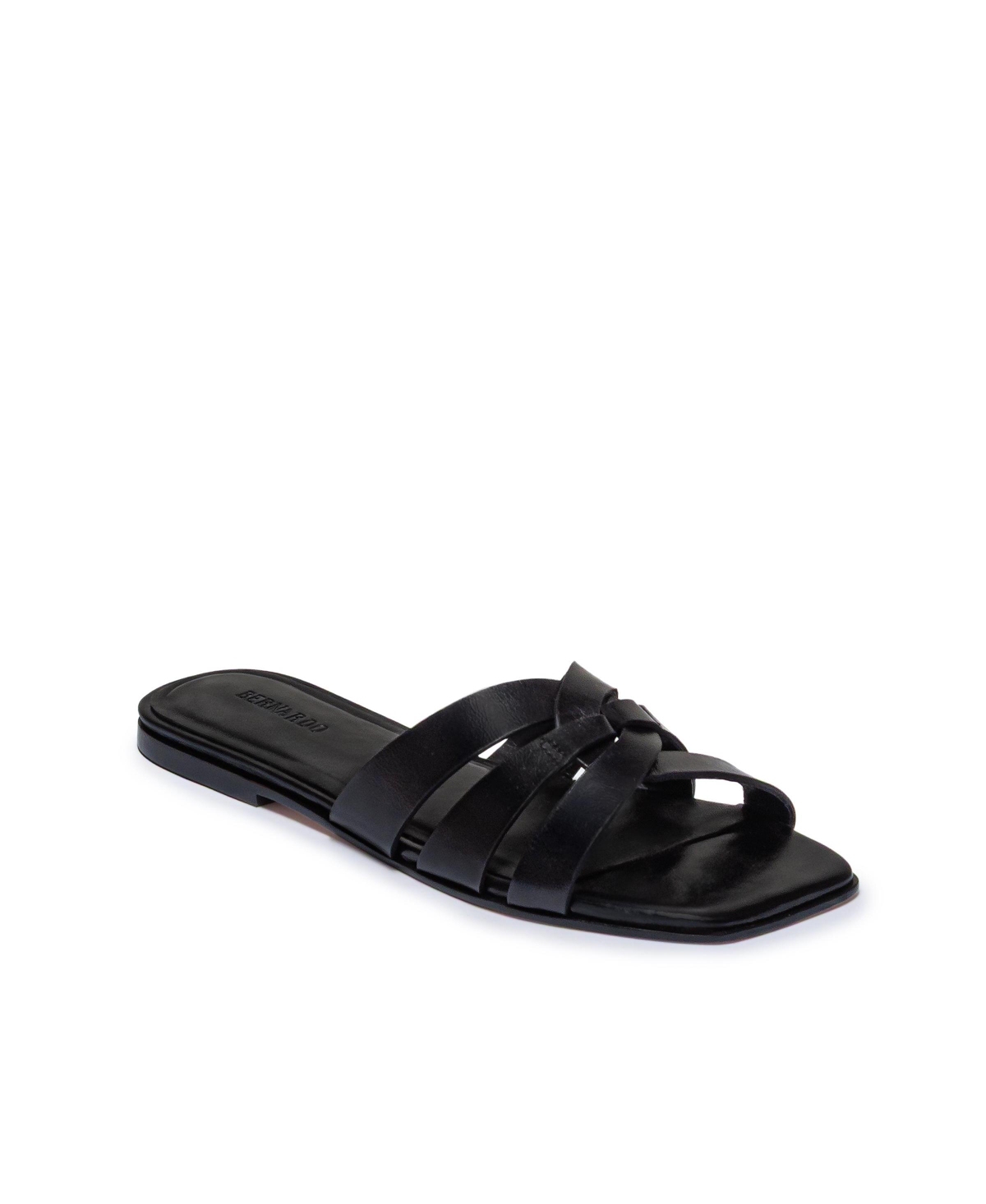 Click here for Bernardo Womens Oxford Slip On Sandal - Black prices