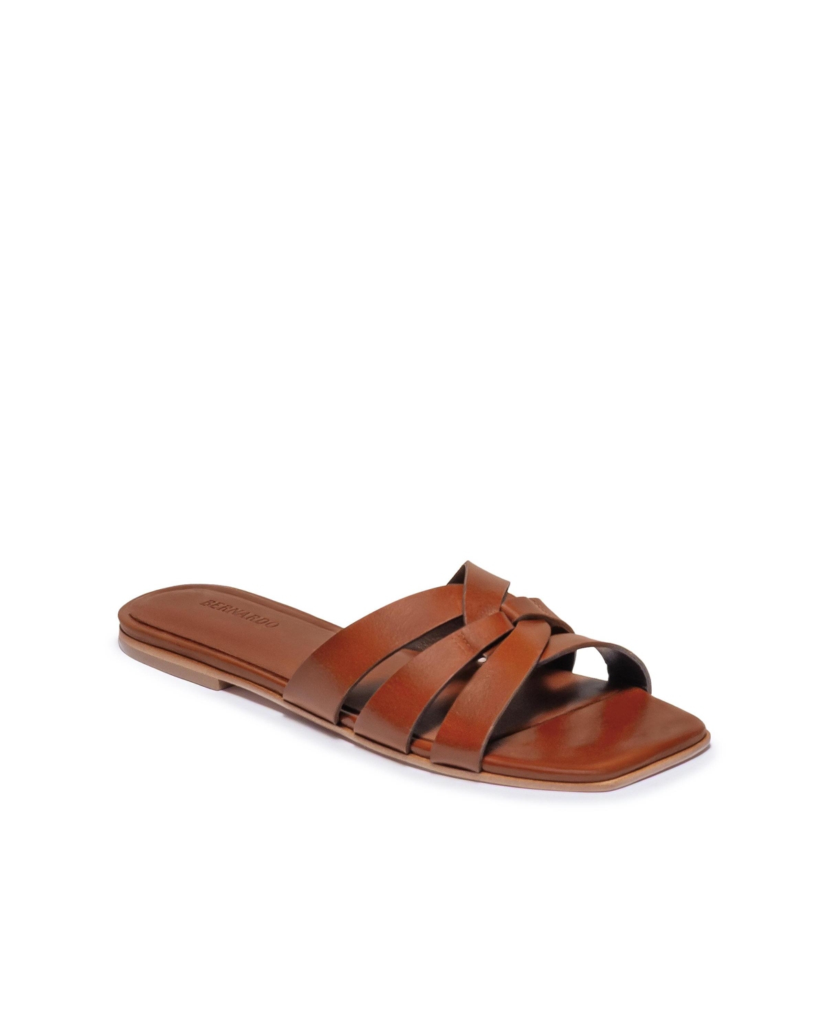 Click here for Bernardo Womens Oxford Slip On Sandal - Cognac prices