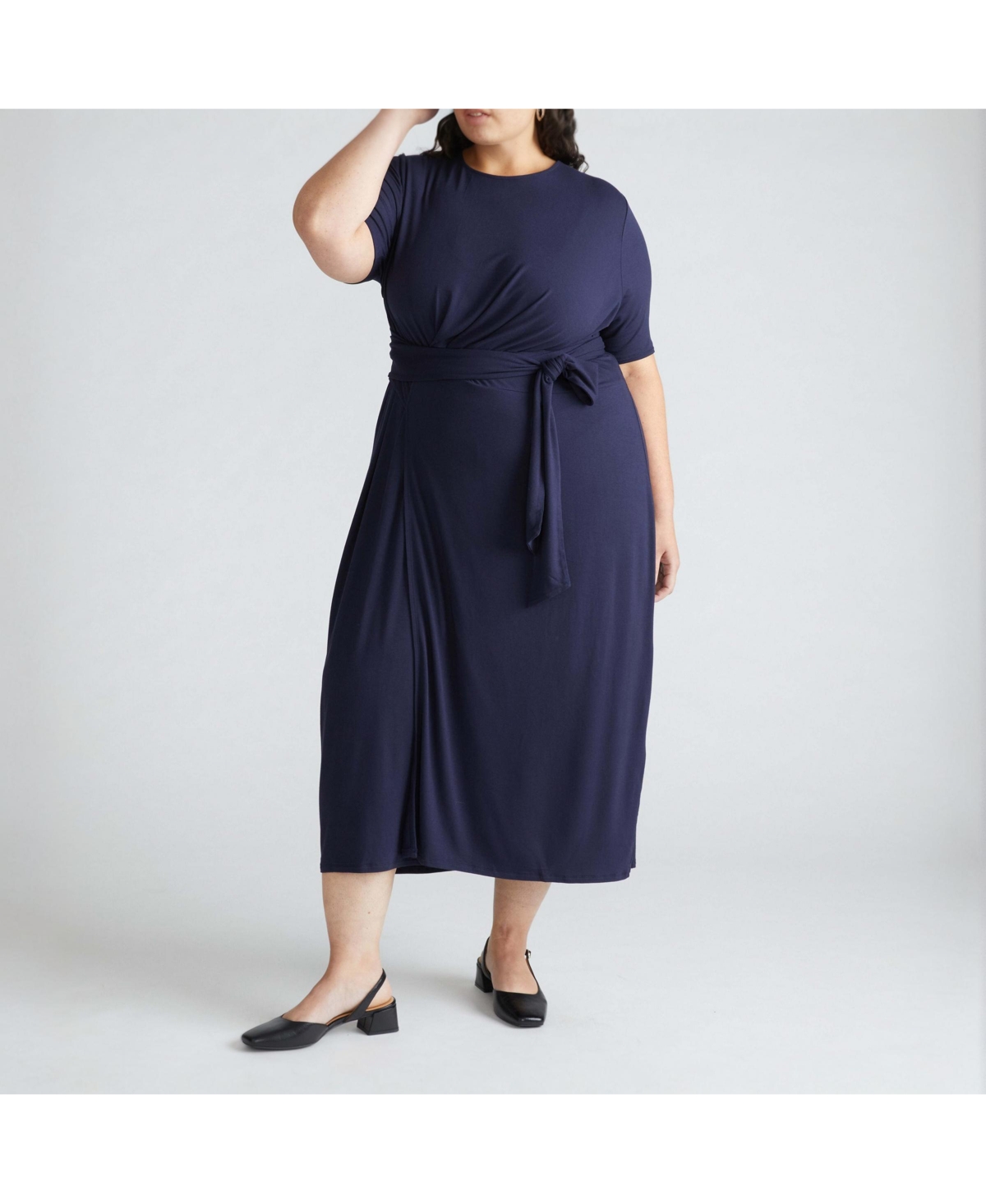 Click here for Universal Standard Plus Size Delilah Liquid Jersey... prices