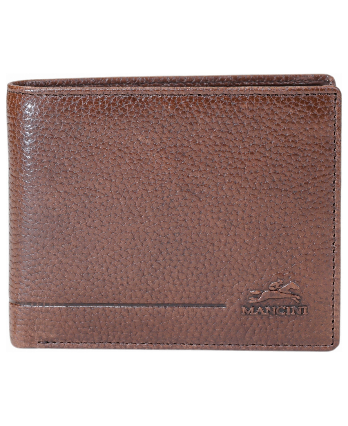 Click here for Mancini Mens Bill-Fold Wallet - Brown prices