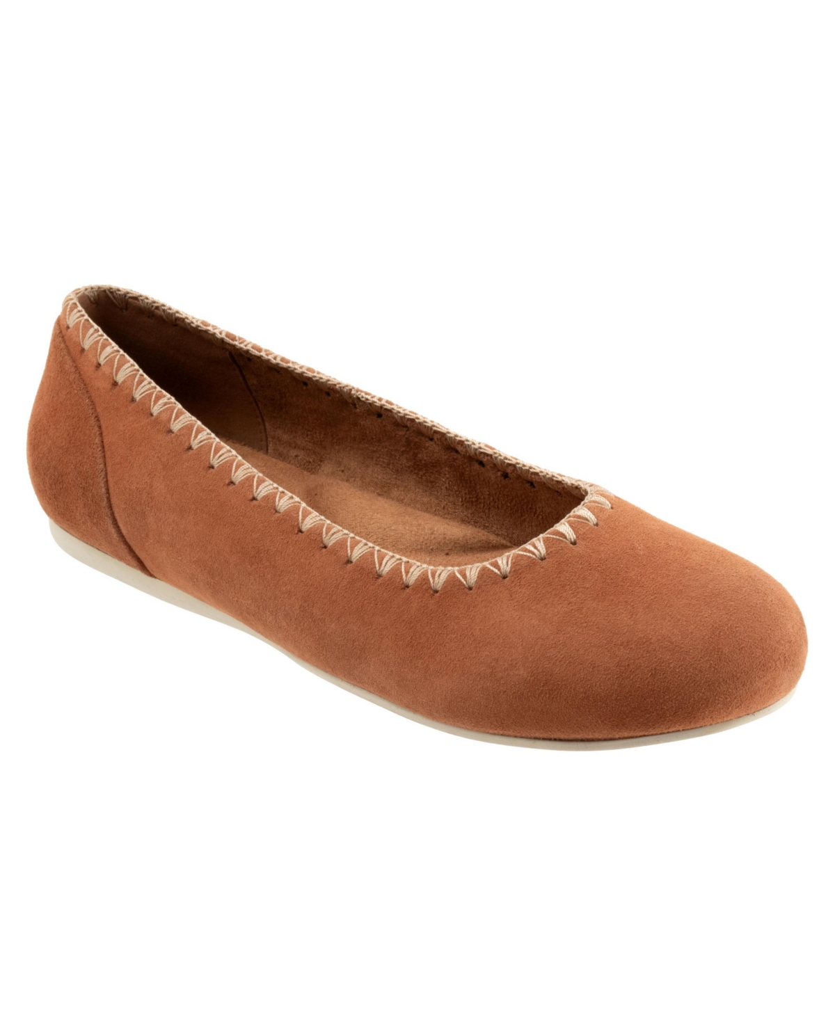 Click here for Softwalk Womens Sonoma Embroidery Flat - Luggage s... prices