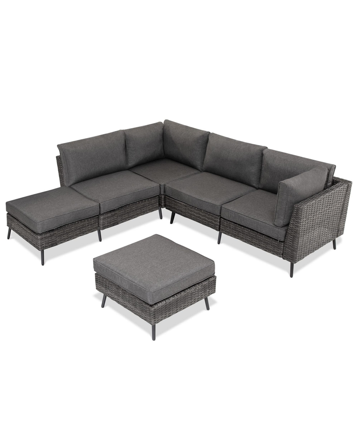 Click here for Decksplore Outdoor Patio Furniture  6 Piece Outdoo... prices