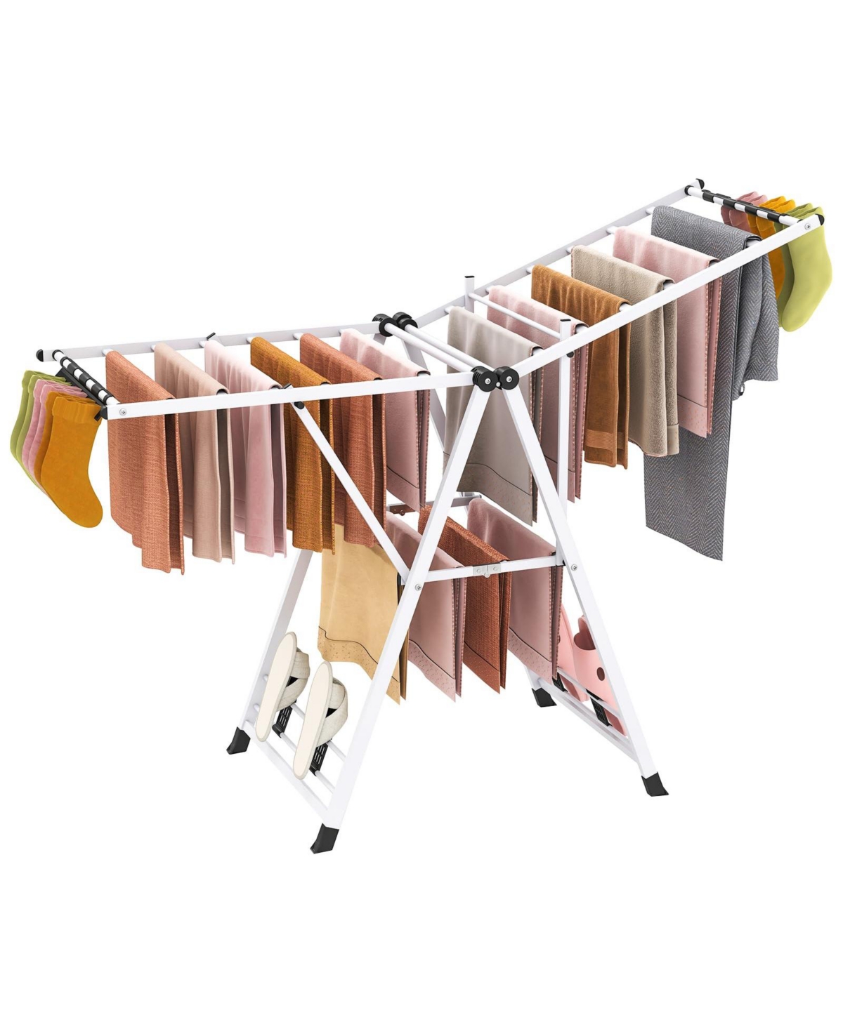 Click here for Ecooso 64" Clothes Drying Rack with Height-Ad... prices