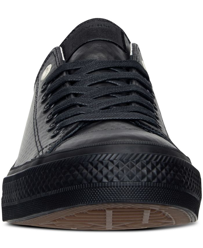 Converse Men's Chuck Taylor All Star II Ox Mesh Backed Leather Casual ...