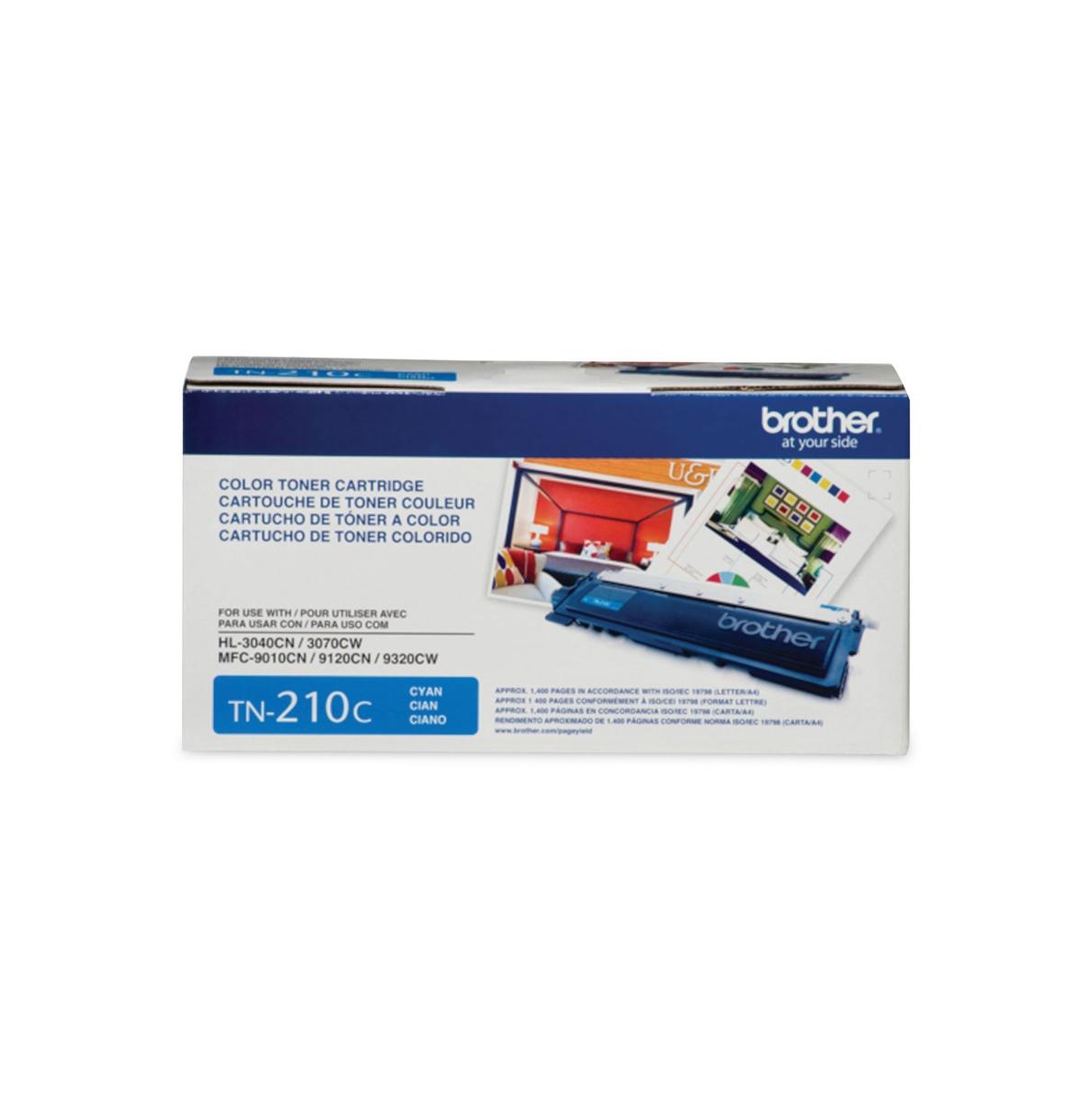 Click here for Brother TN210C 1400 Page-Yield Toner - Cyan - Cyan prices