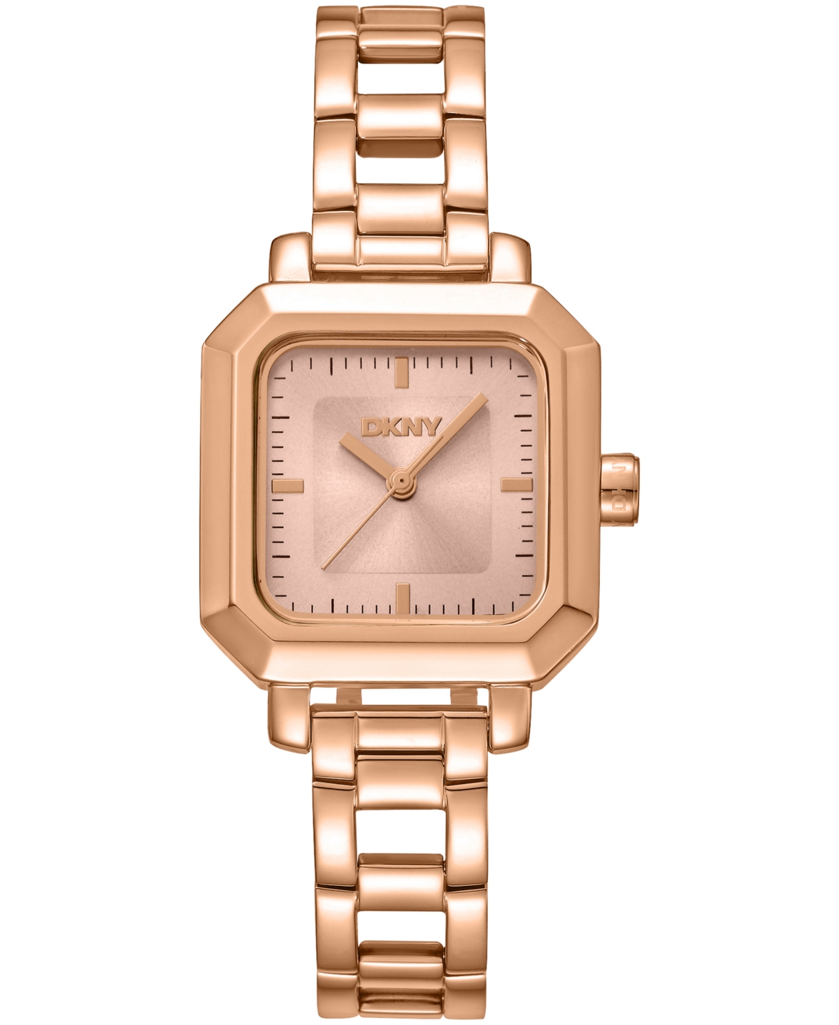 Click here for Dkny Womens Rose Gold Dial Open Link Rose-Gold Ton... prices