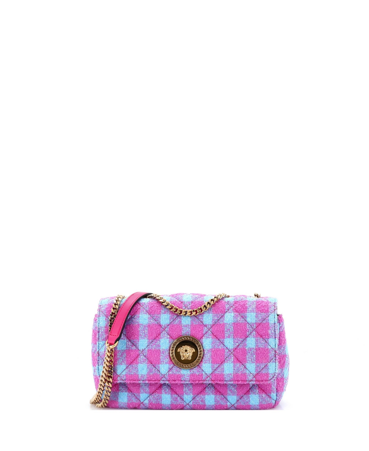 Click here for Pre-Owned Versace East West Medusa Icon Chain Flap... prices