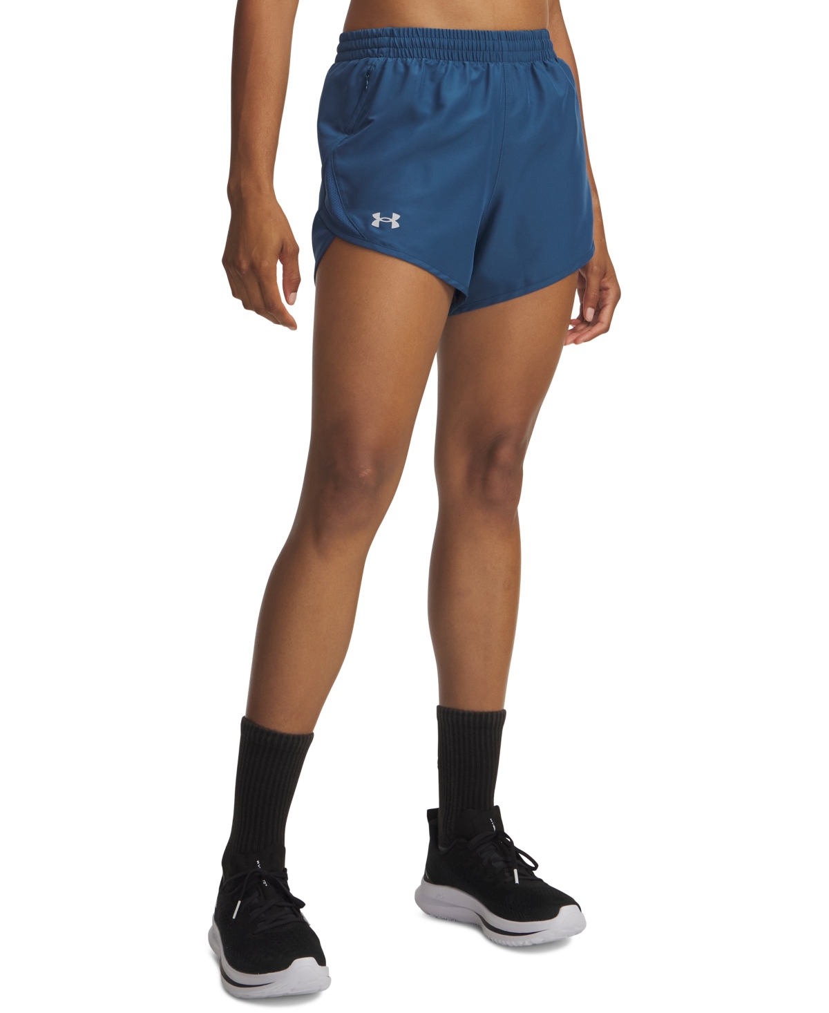 Click here for Under Armour Womens Fly By Mesh-Panel Running Shor... prices