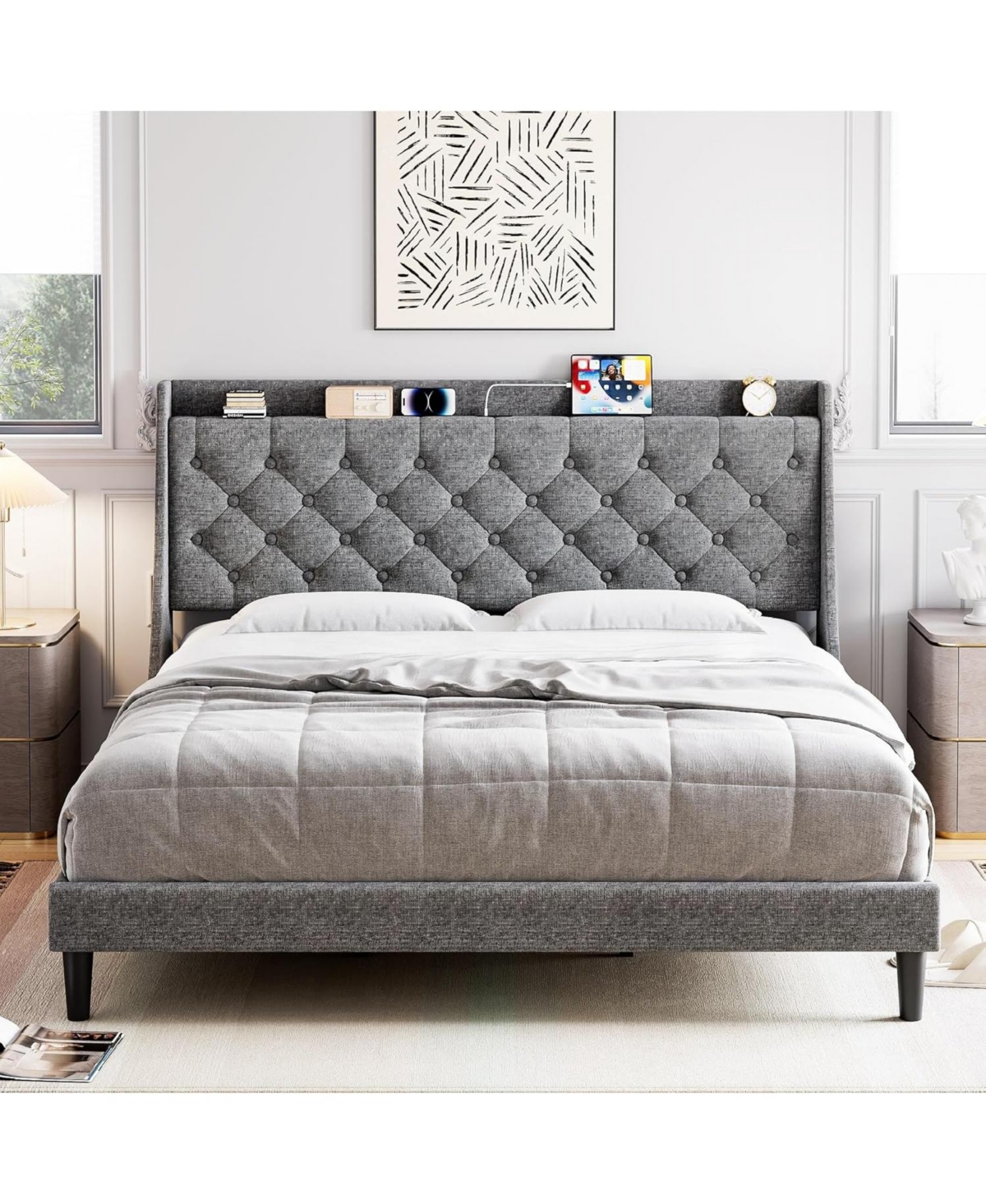 Click here for gaomon Frame with Charging Ports & Storage Shelf... prices