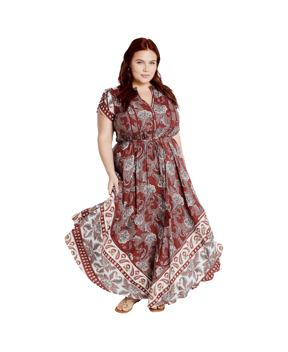Click here for City Chic Womens Plus Size Lilah Womens Maxi Dress... prices