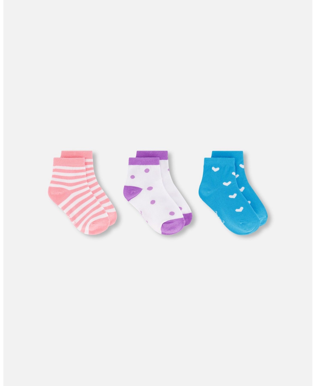 Click here for Deux par Deux Girl Socks (3 Pairs) Striped - Strip... prices