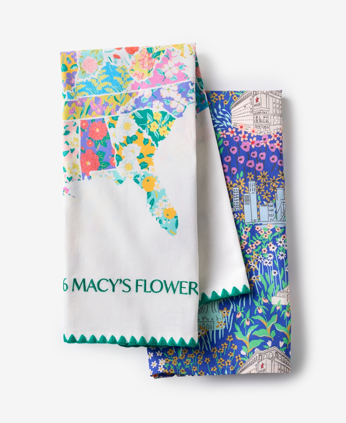 Click here for Macys Flower Show Scenic Print Tea Towel Set  Macy... prices