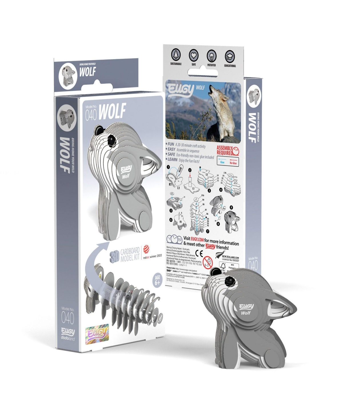 Click here for Eugy Wolf 3D Puzzle prices