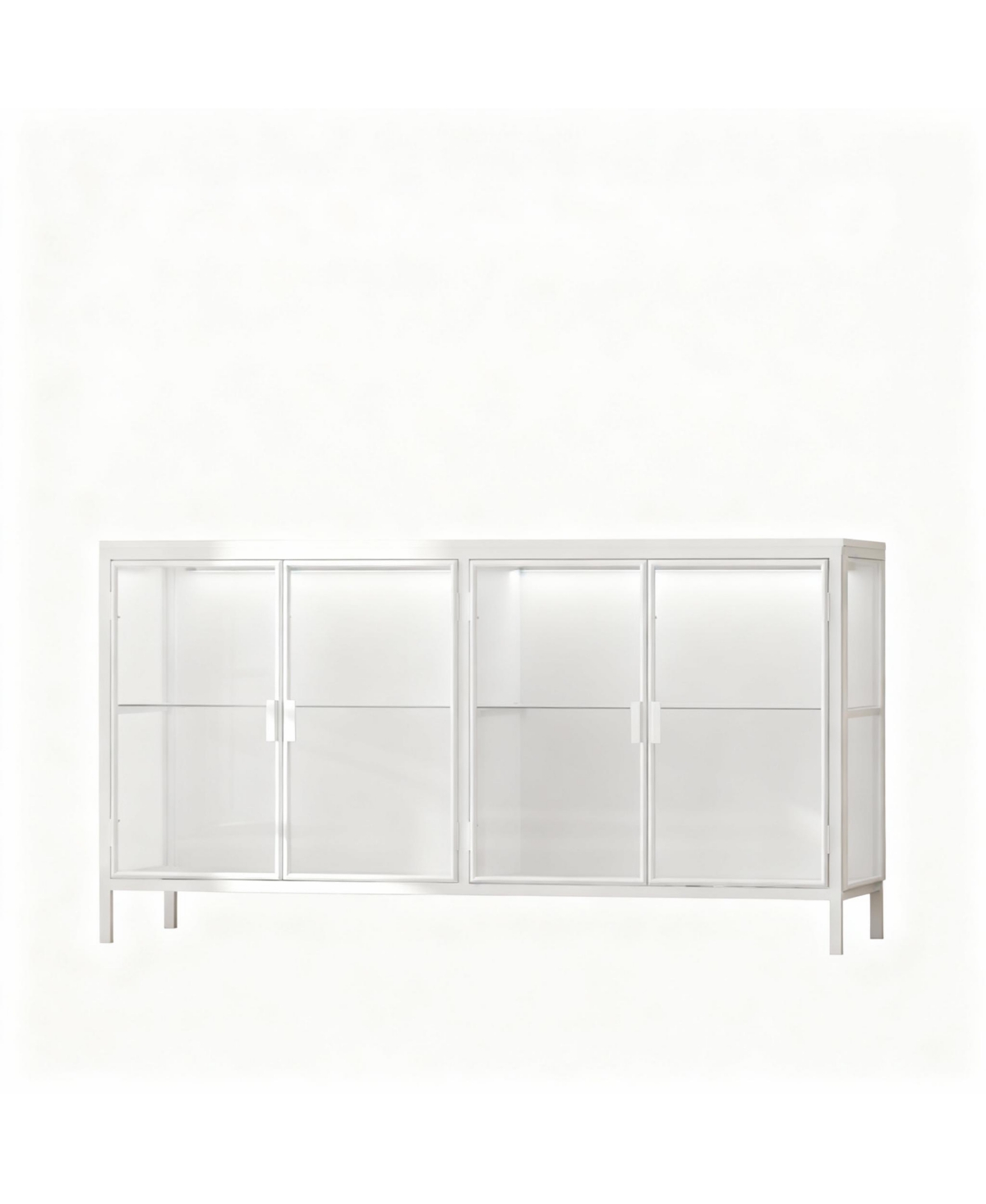 Click here for Yigii Led Illuminated Sideboard with Clear Shelves... prices