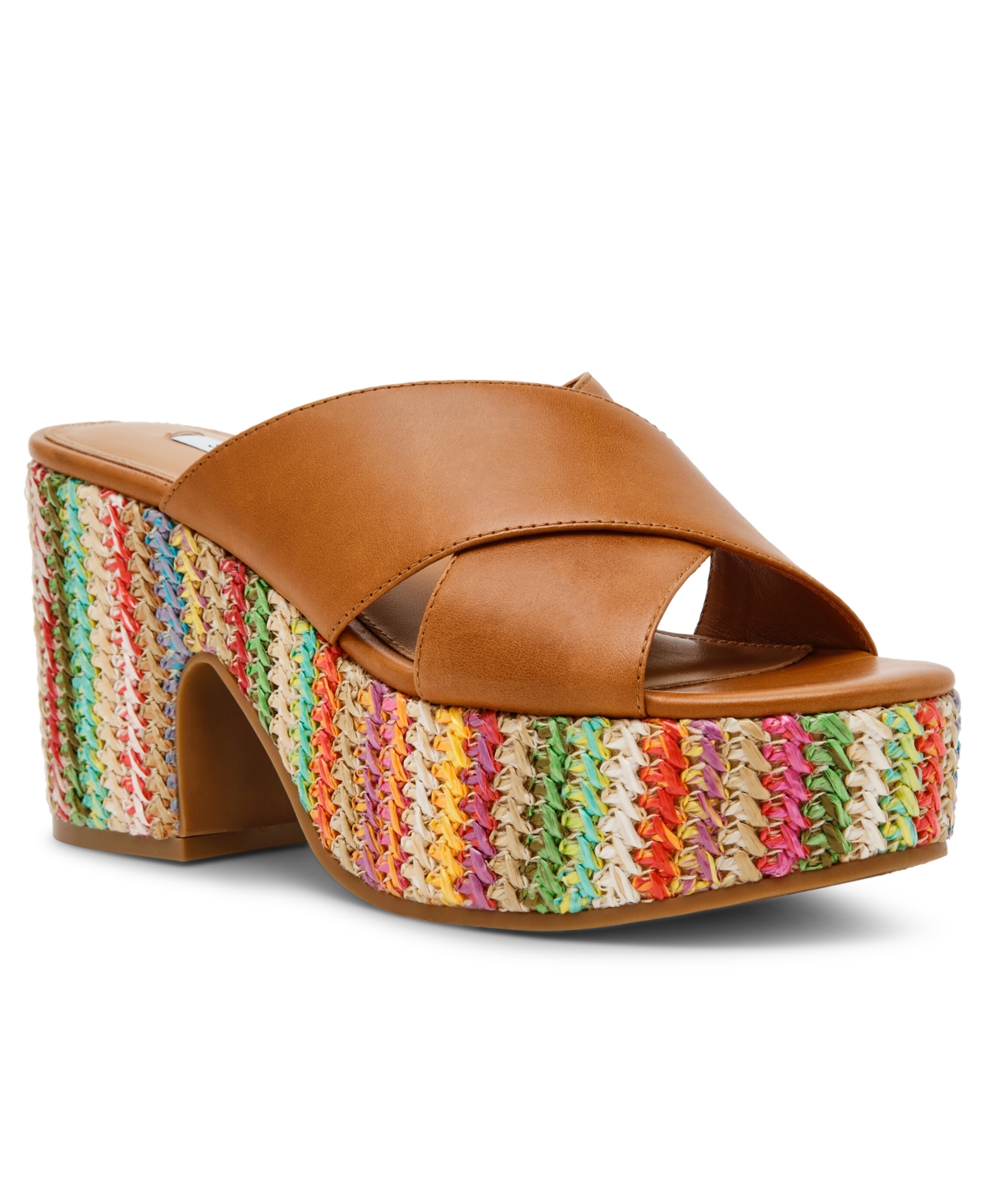 Click here for Steve Madden Womens Truthful Crossband Platform Sa... prices