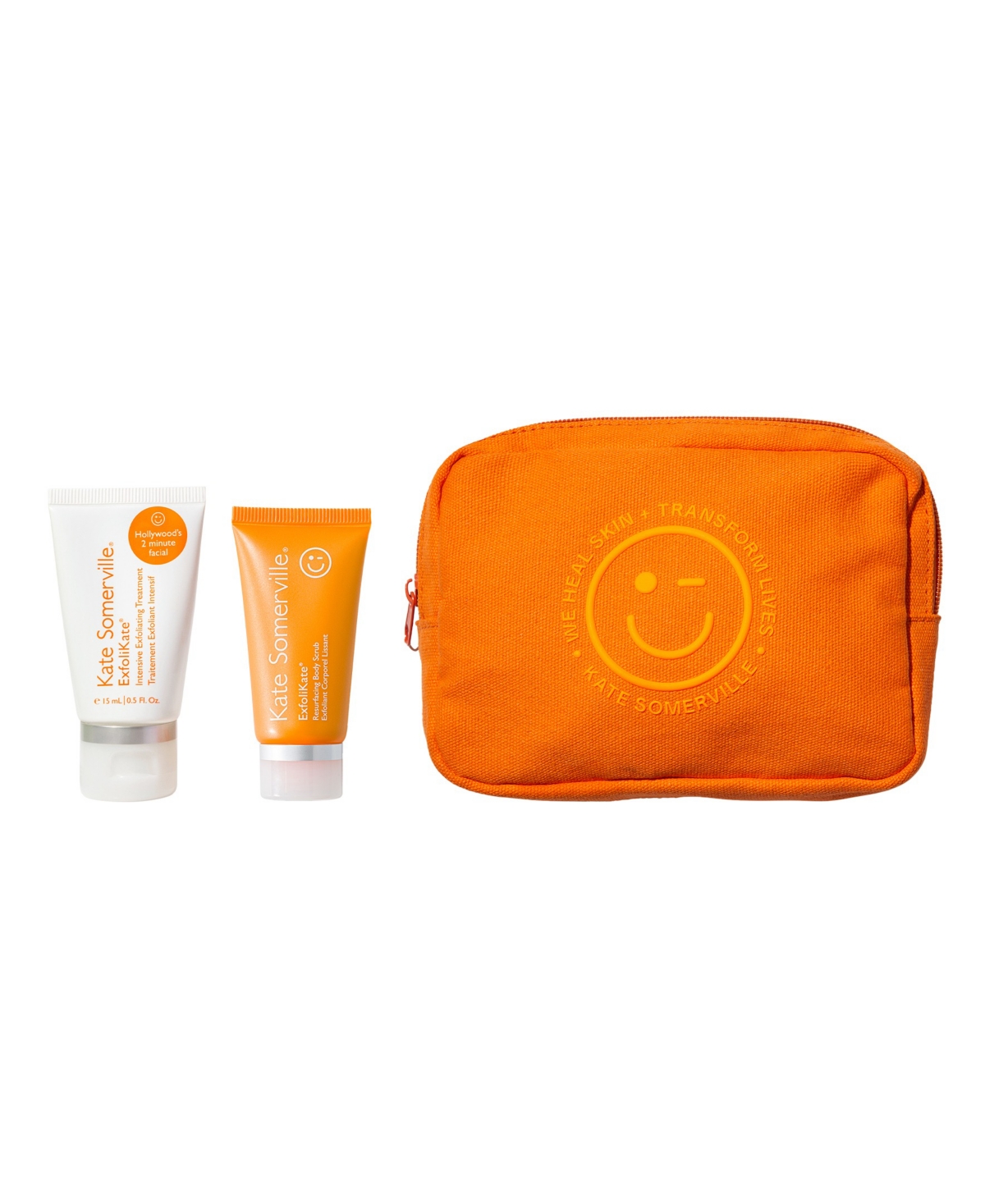 Click here for Free 2-Pc. Cosmetic Bag with $50 Kate Somerville p... prices