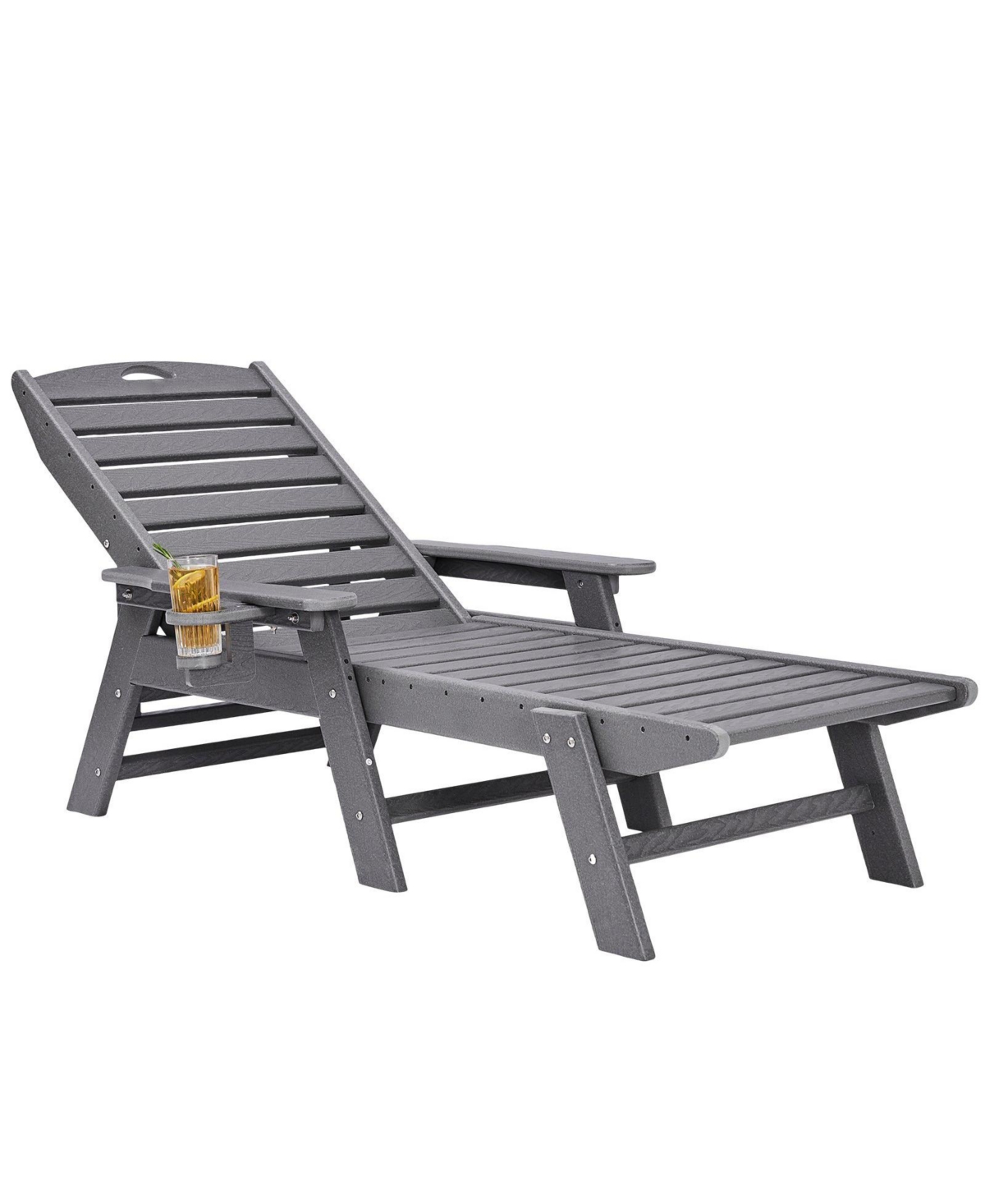 Click here for Mecale Hdpe Chaise Lounge Chair  400 lbs Capacity... prices