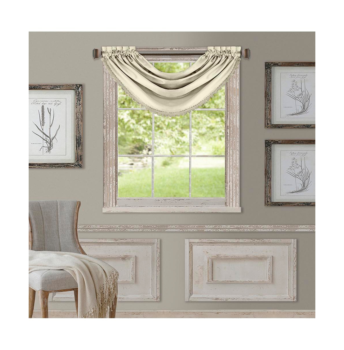 Click here for Elrene Home Fashions All Seasons Waterfall Window... prices