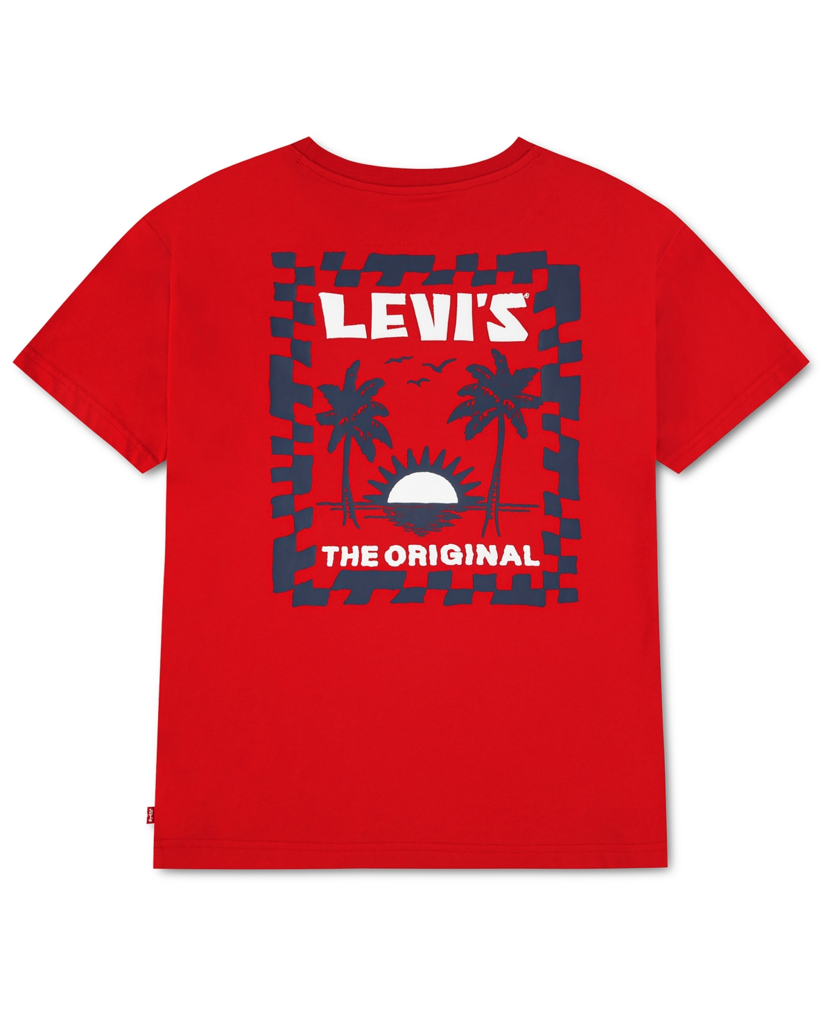 Click here for Levis Boys 4-7 Waterfront View Tee - Red prices