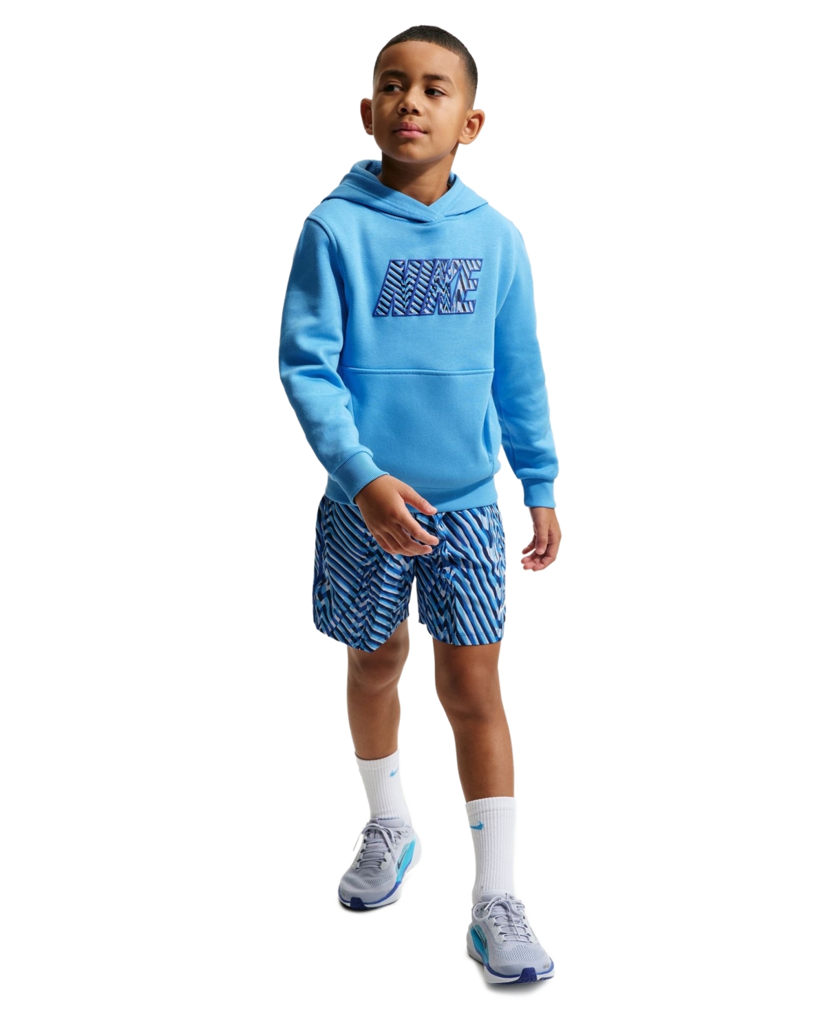 Click here for Nike Boys 4-20 Sportswear Club Fleece Hooded Sweat... prices
