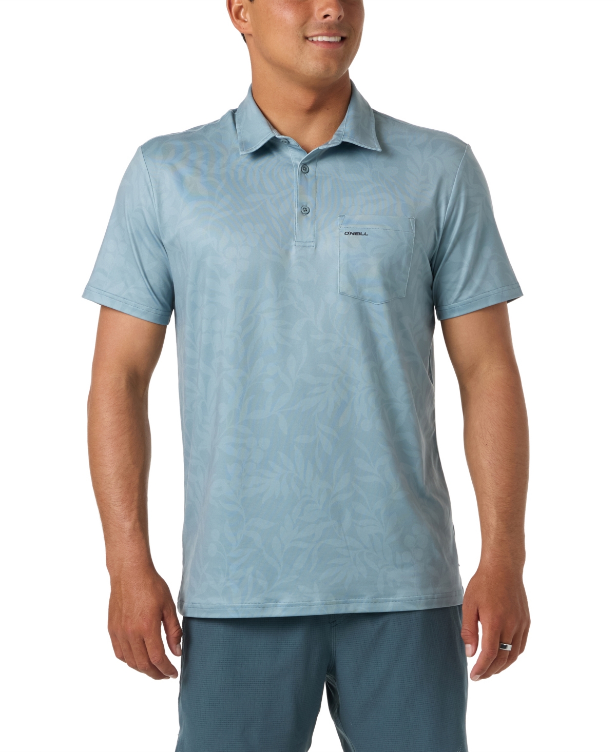 Click here for ONeill Mens Regular-Fit Polo Shirt - Lead prices