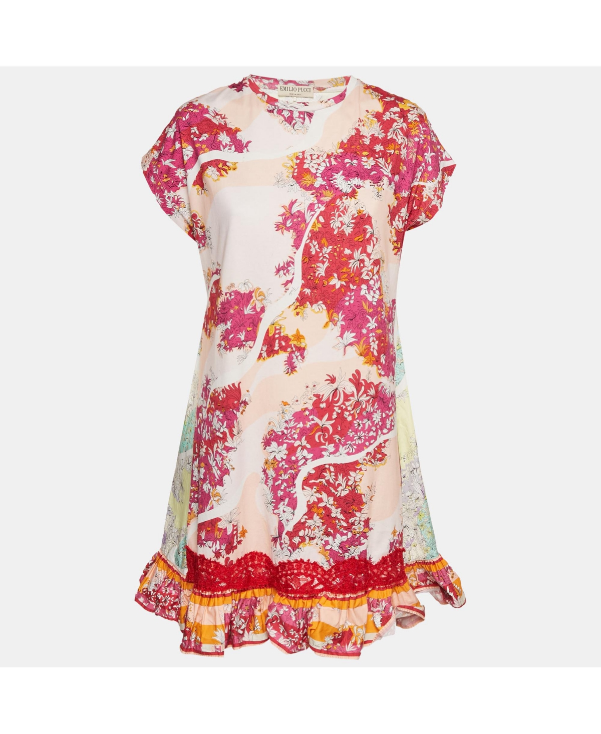 Click here for Pre-Owned Emilio Pucci Womens Floral Print Cotton... prices