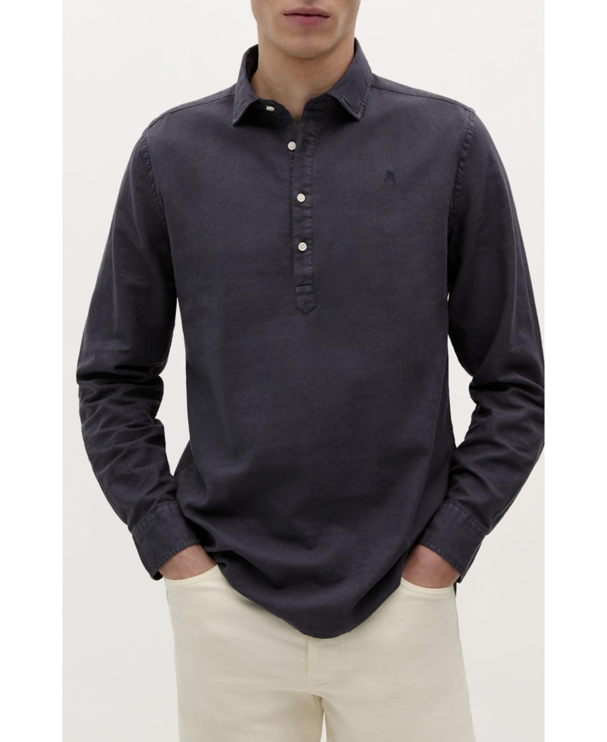 Click here for Scalpers Mens Men New Polera Colors Shirt - Navy prices