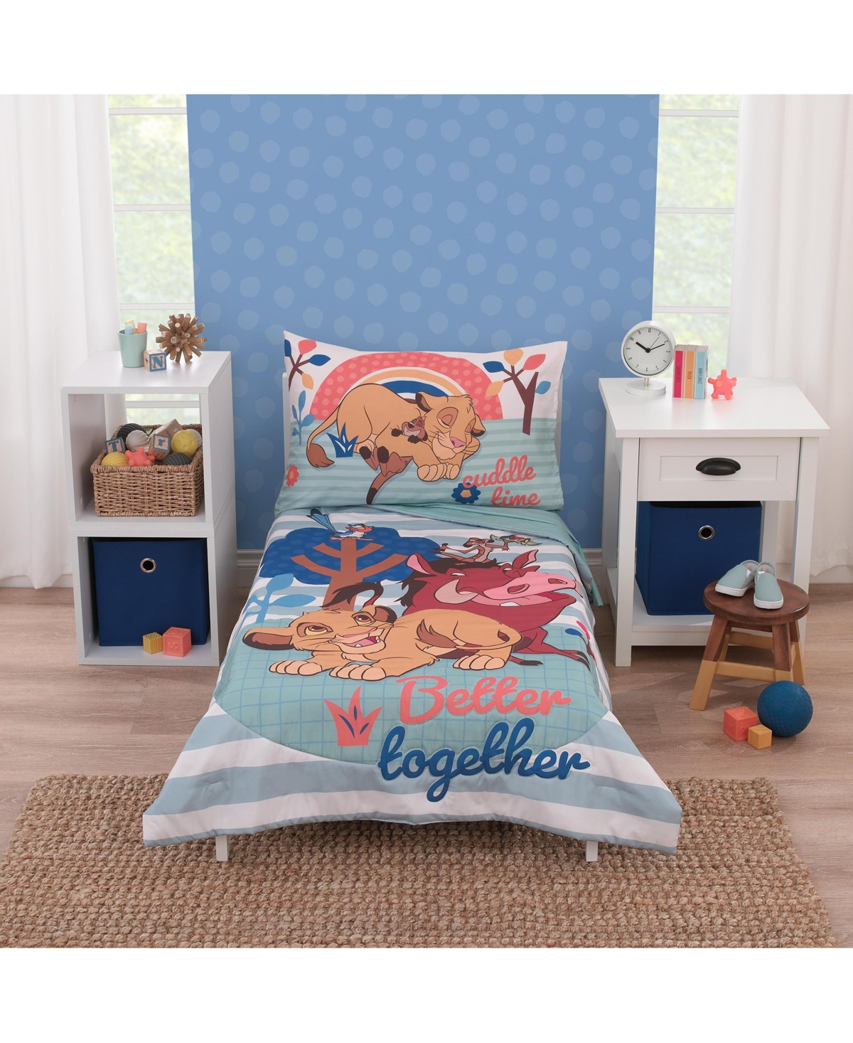 Click here for NoJo Disney The Lion King 4 Piece Toddler Bed Set... prices