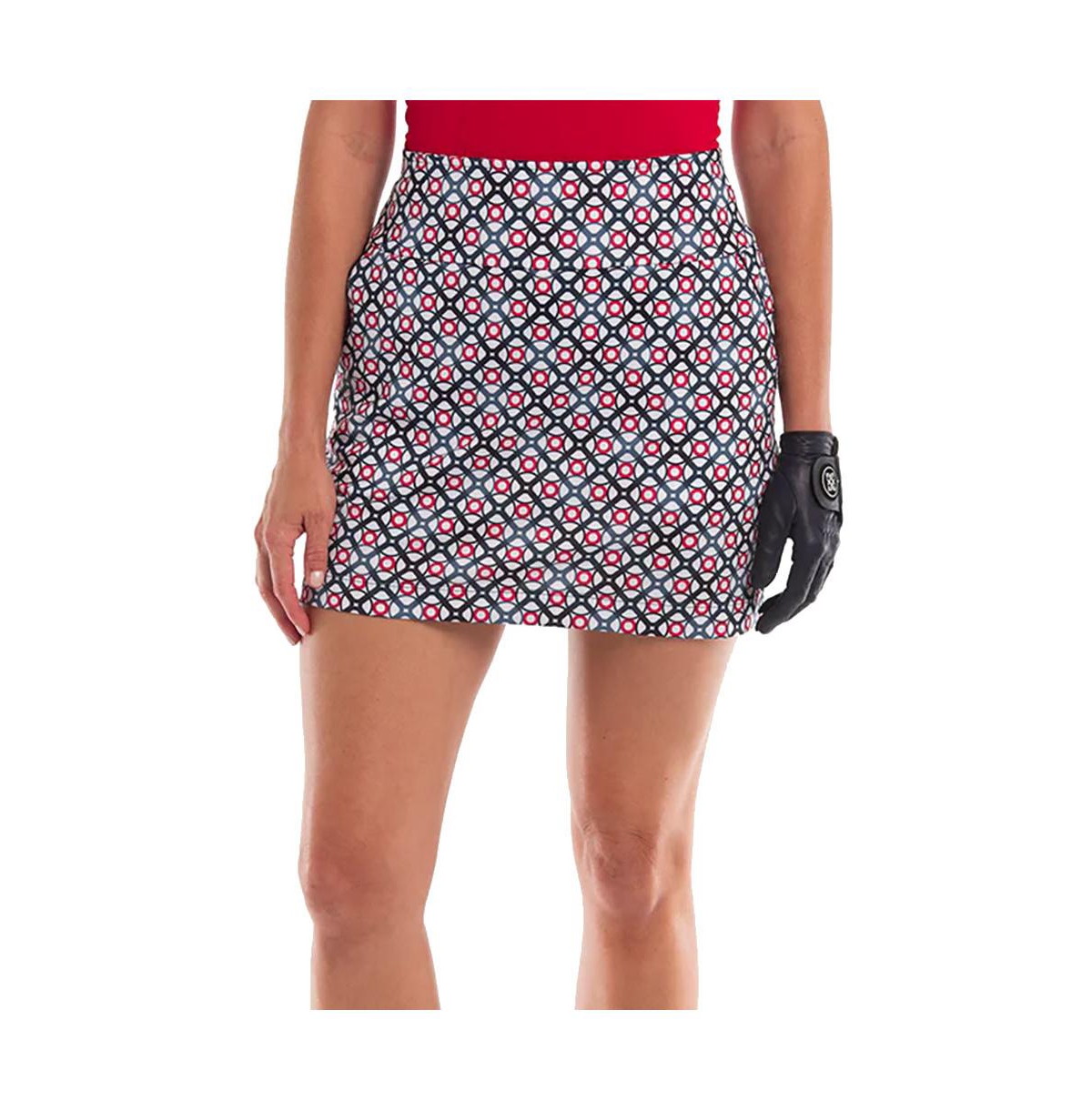 Click here for Ep Ny Womens Argyle Print 16.5 Inch Golf Skort - W... prices