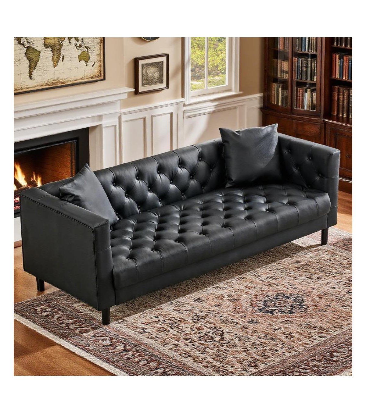 Click here for gaomon 78 Couches for Living Room  Faux Leather Bu... prices