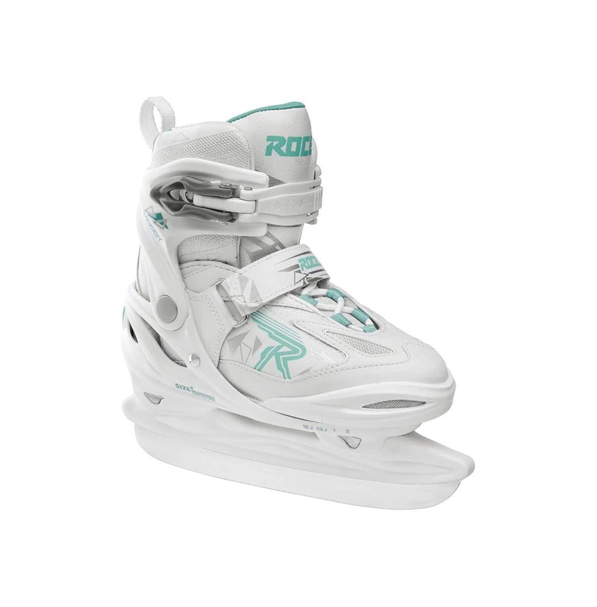 Click here for Roces Moody 3.0 Adjustable Girls Ice Skates - Whit... prices
