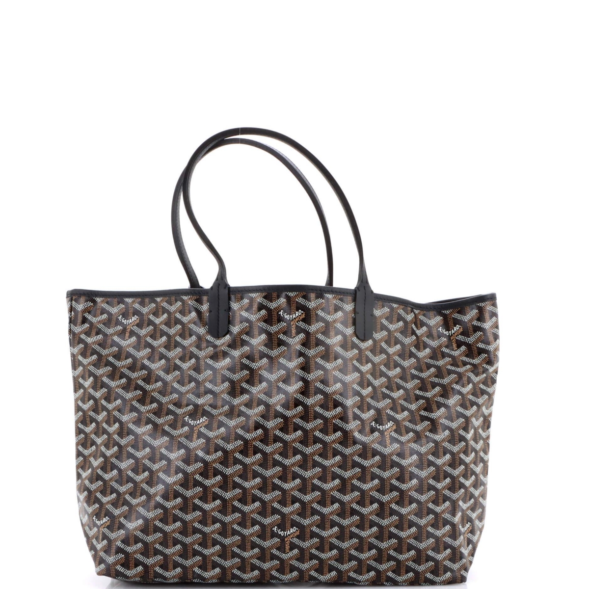 Click here for Pre-Owned Goyard Pm Saint Louis Tote Coated Canvas... prices