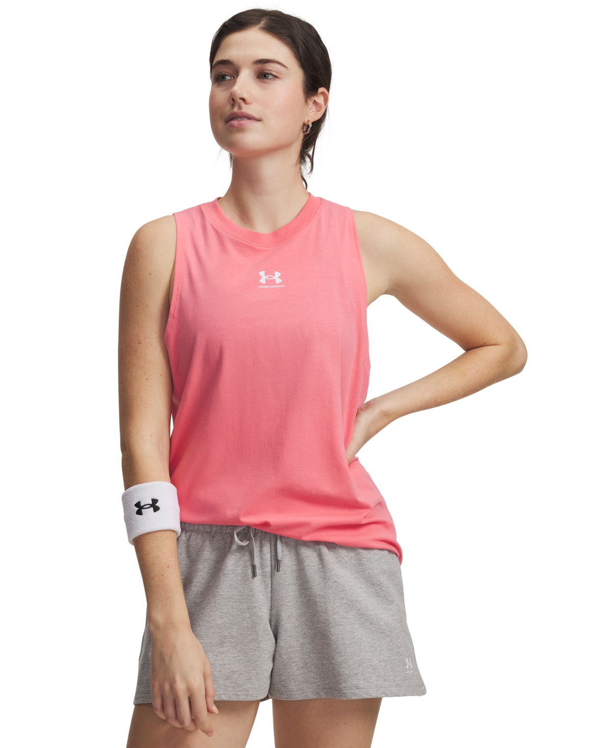 Click here for Under Armour Womens Rival Muscle Sleeveless Tank T... prices