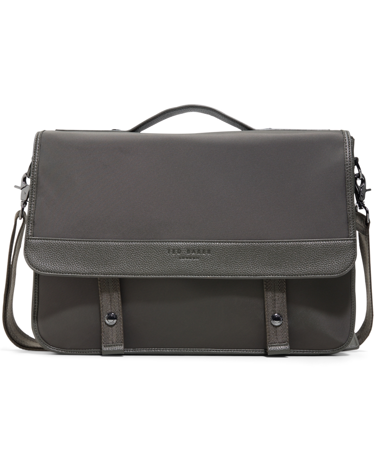 Click here for Ted Baker Mens Irvine Messenger Bag - Gray prices