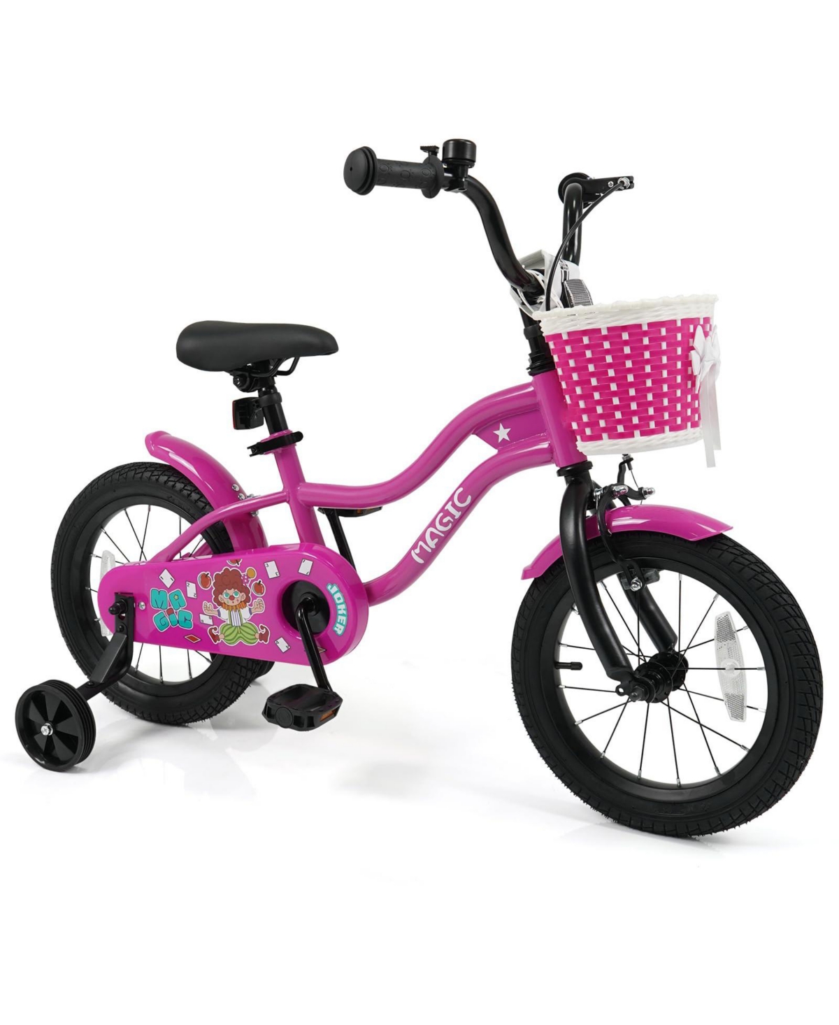 Click here for Mecale Inch Kids Bike with Training Wheels - Red prices