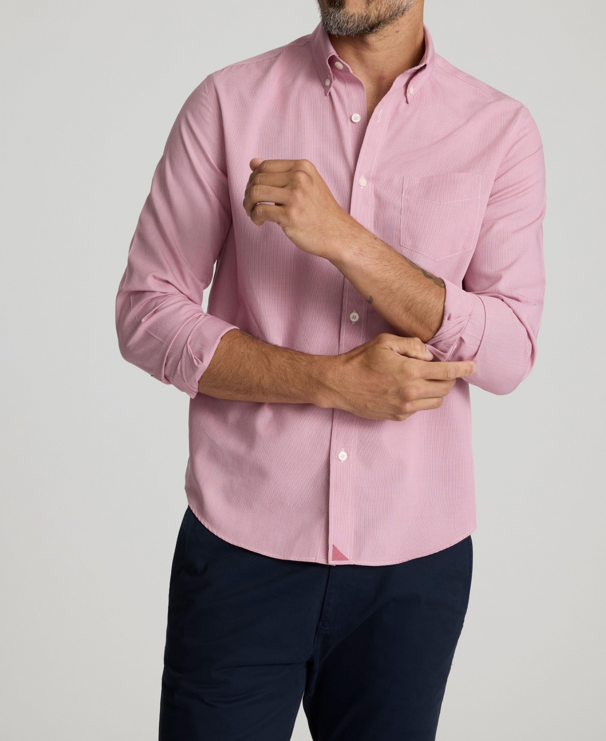 Click here for UNTUCKit Mens Slim Fit Wrinkle-Free Cadetto Button... prices