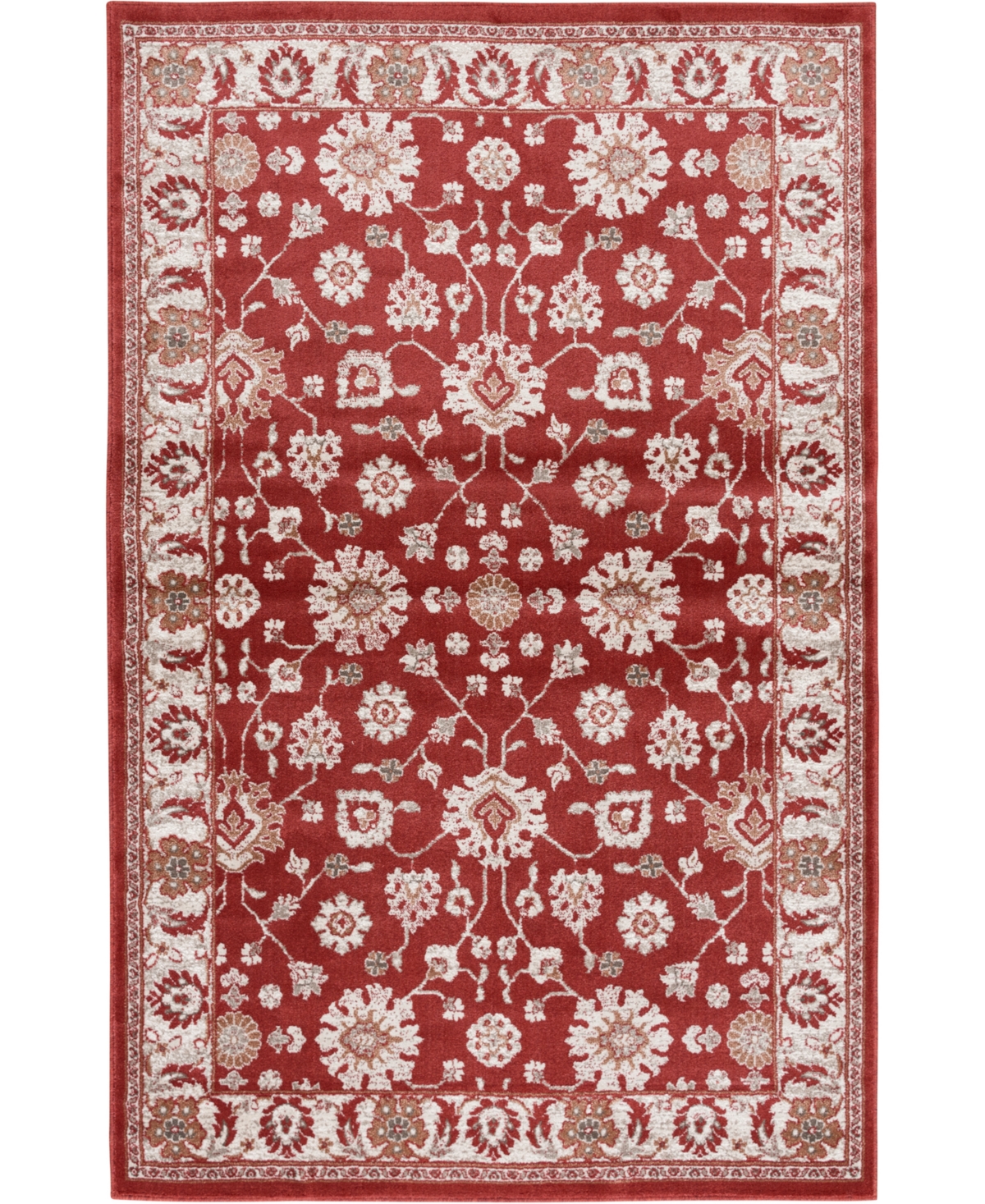 Click here for Erin & Ben Co. Rooted Nella 53X77Area Rug - Cinnab... prices
