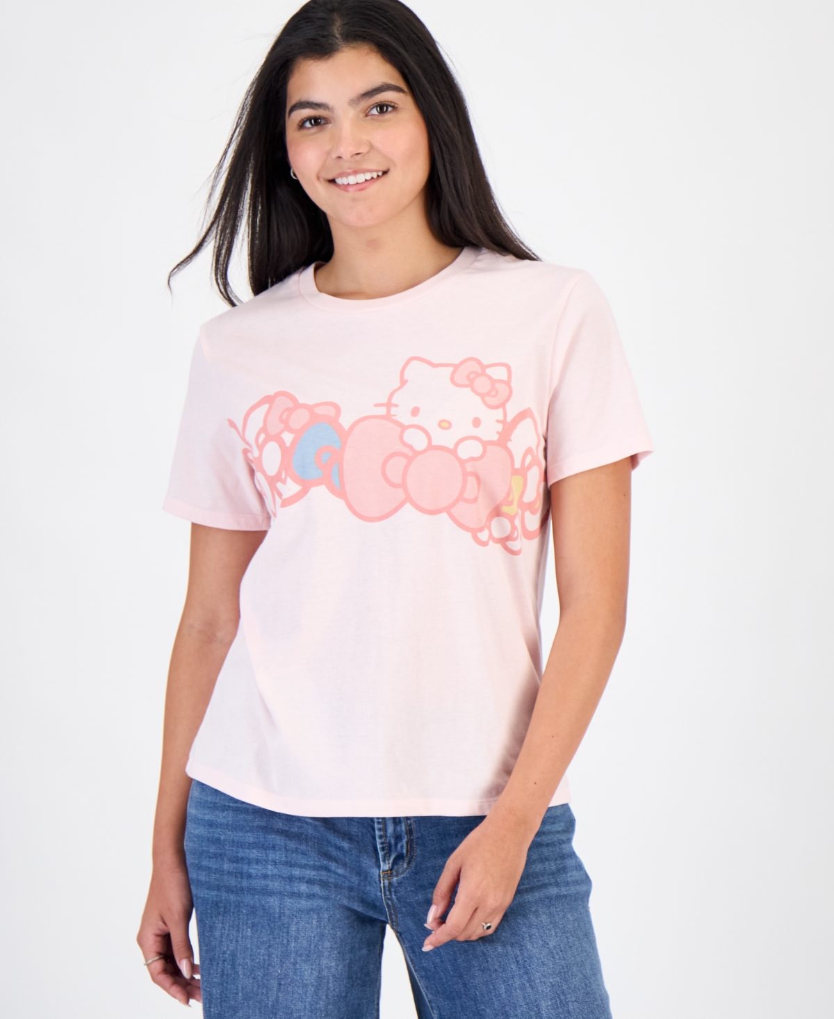 Click here for Sanrio Juniors Hello Kitty Graphic Print T-Shirt -... prices