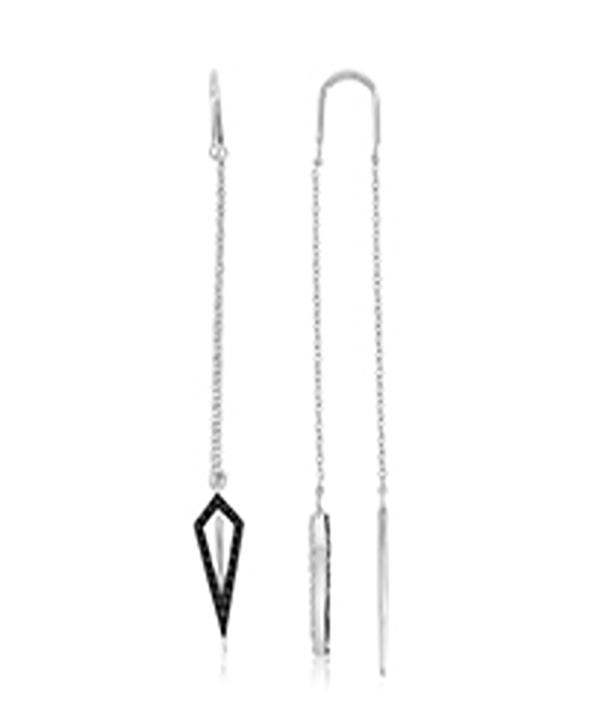 Click here for Macys Onyx and White Sapphire Convertible Dangling... prices