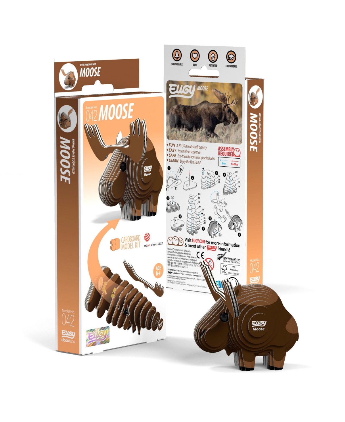 Click here for Eugy Moose 3D Puzzle prices